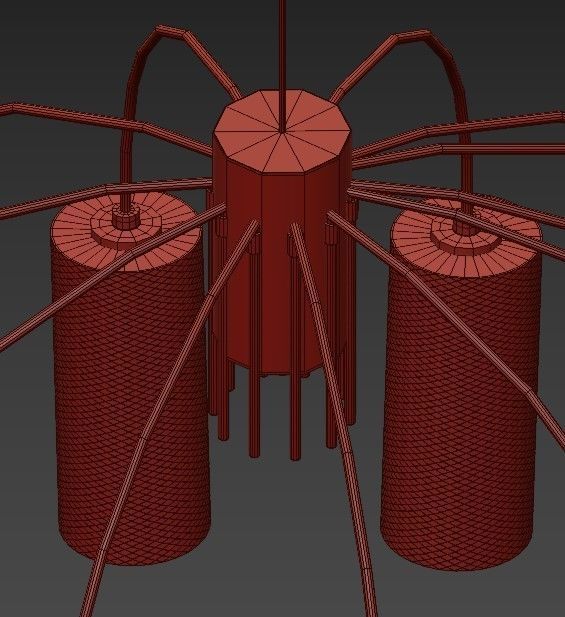 Ceiling Lamp Anonymous 3D model | CGTrader