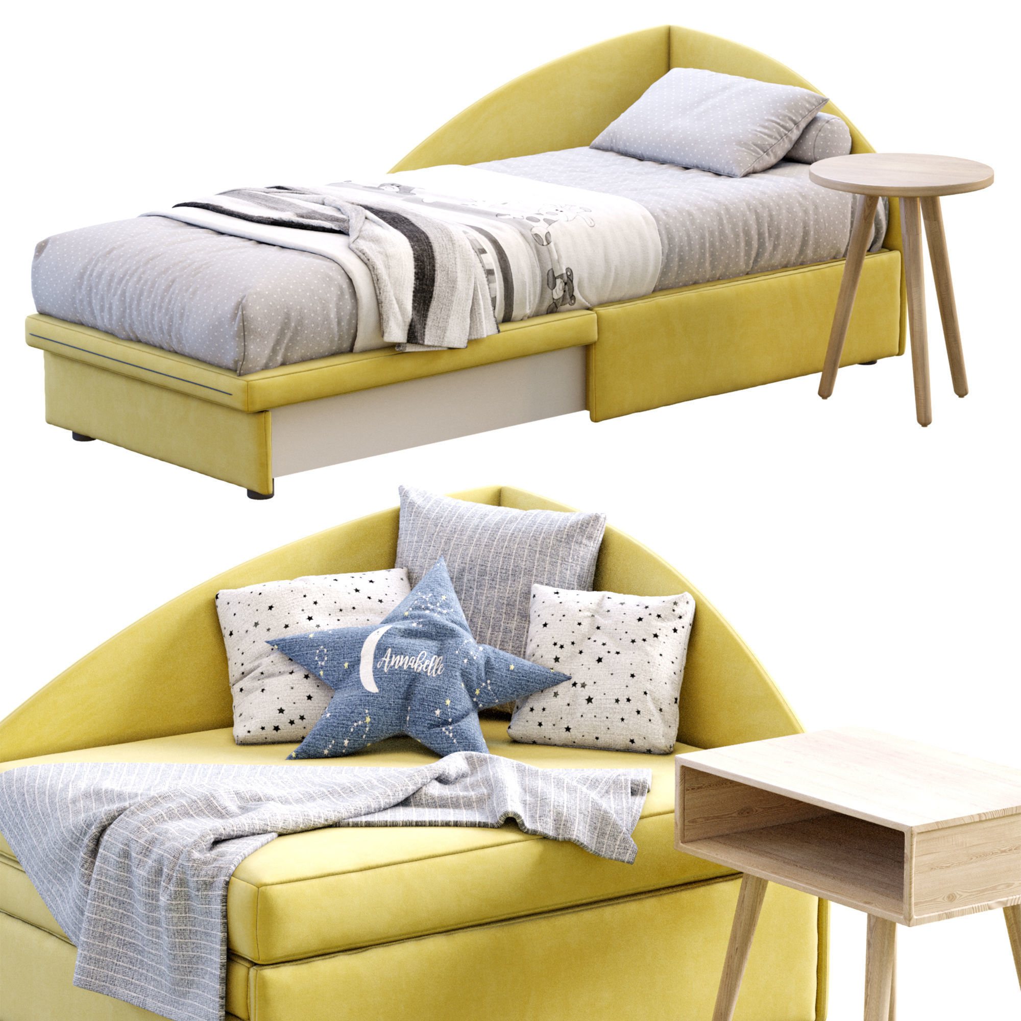 Sofa Billi By 3D model | CGTrader