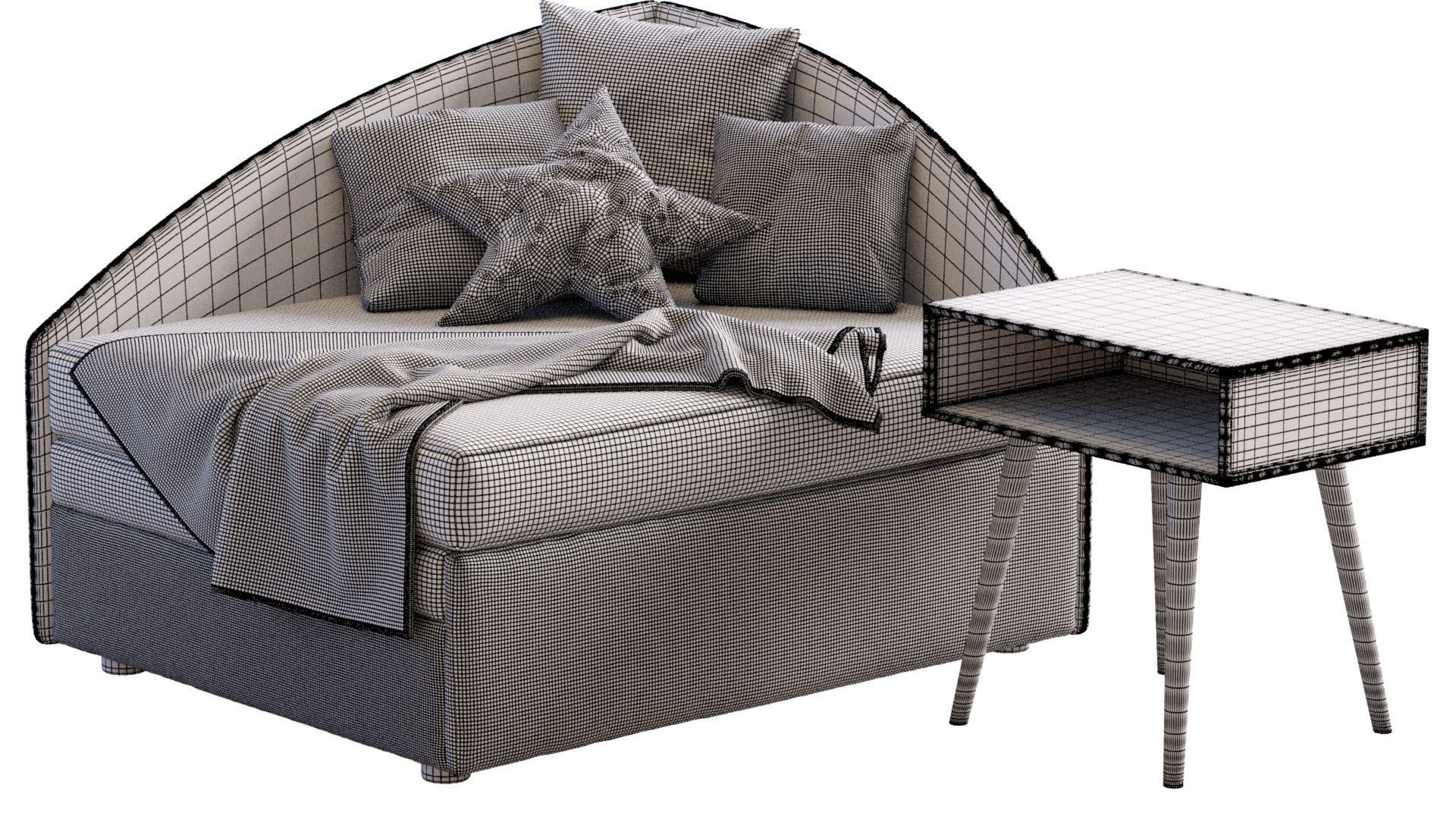 Sofa Billi By 3D model | CGTrader