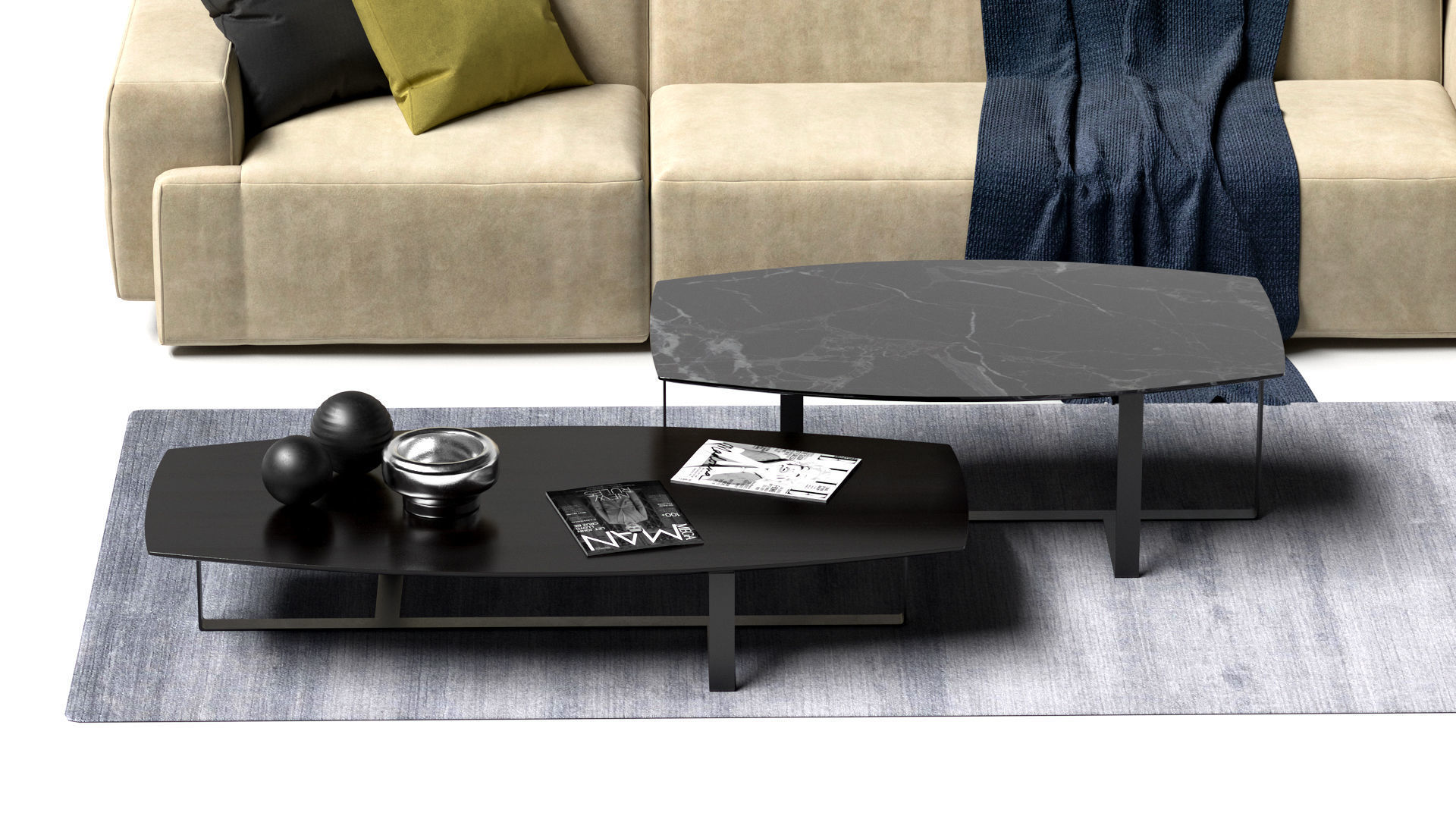 Natuzzi Iago 3D model | CGTrader