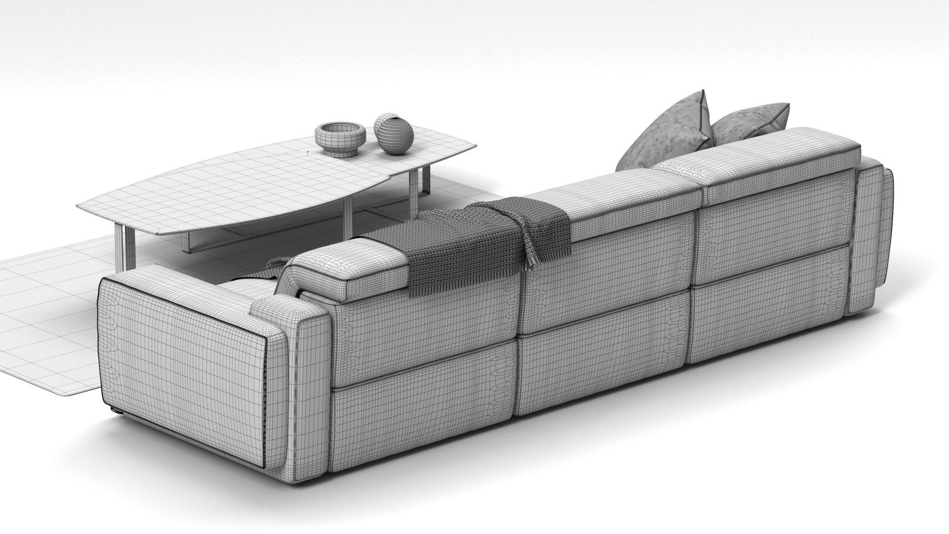 Natuzzi Iago 3D model | CGTrader