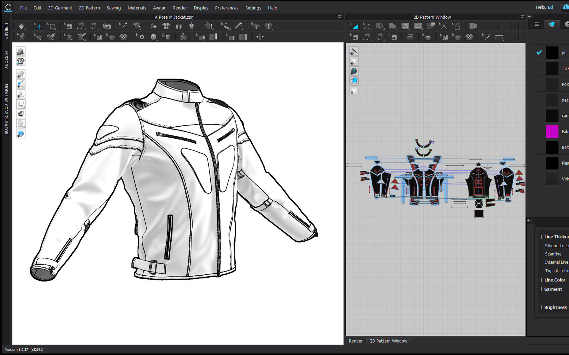 Motorcycle Jacket 3D model | CGTrader