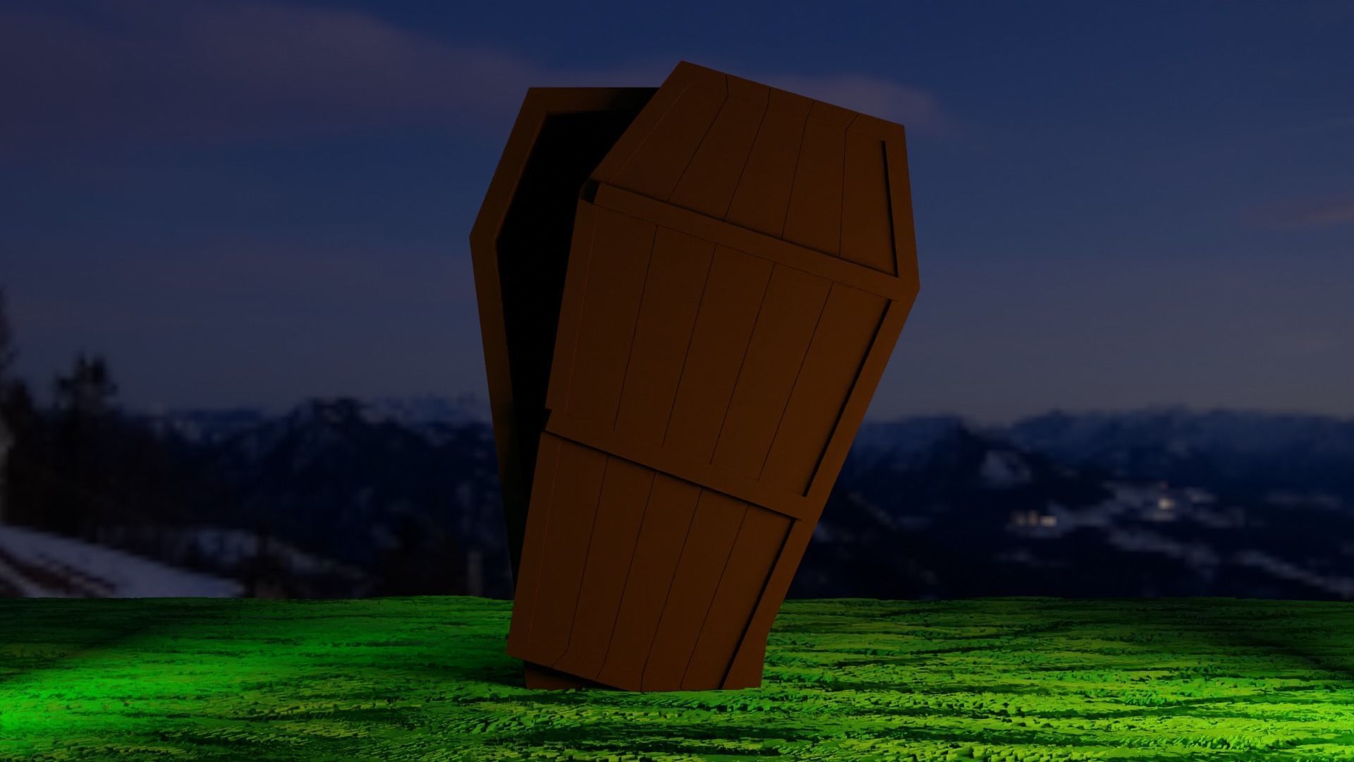 3D model Halloween Spooky props pack VR / AR / low-poly | CGTrader