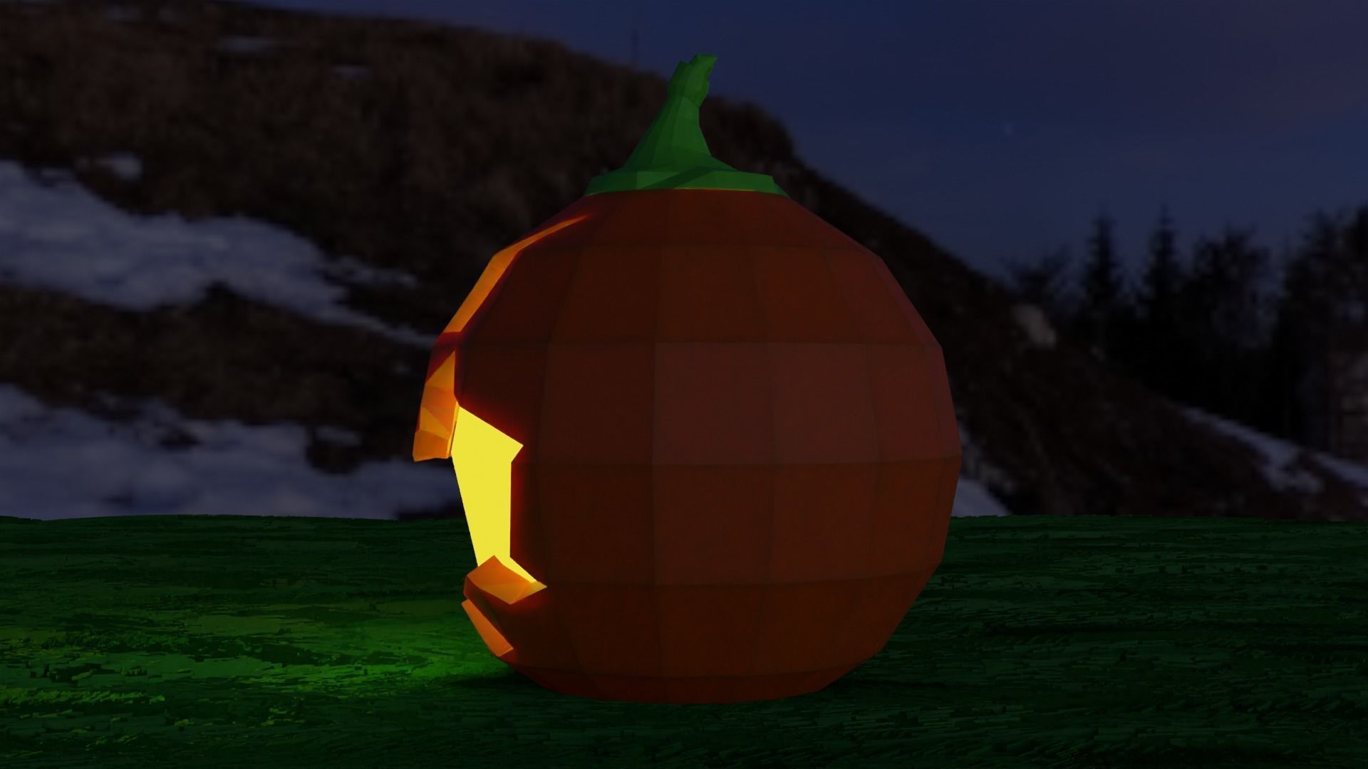 3D model Halloween Spooky props pack VR / AR / low-poly | CGTrader