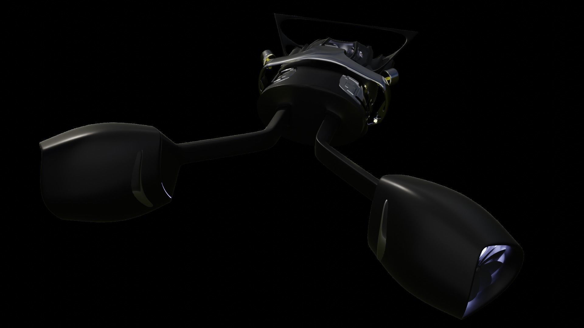 Cyberpunk sci fi flying car free 3D model | CGTrader