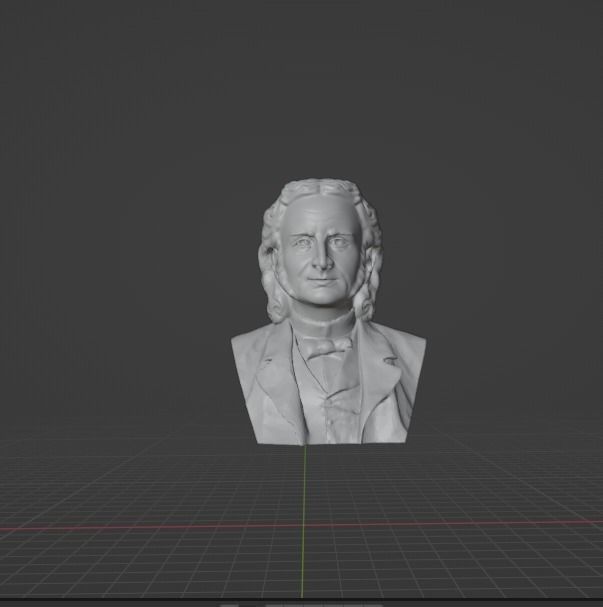 Niccolo Paganini 3D model 3D printable | CGTrader