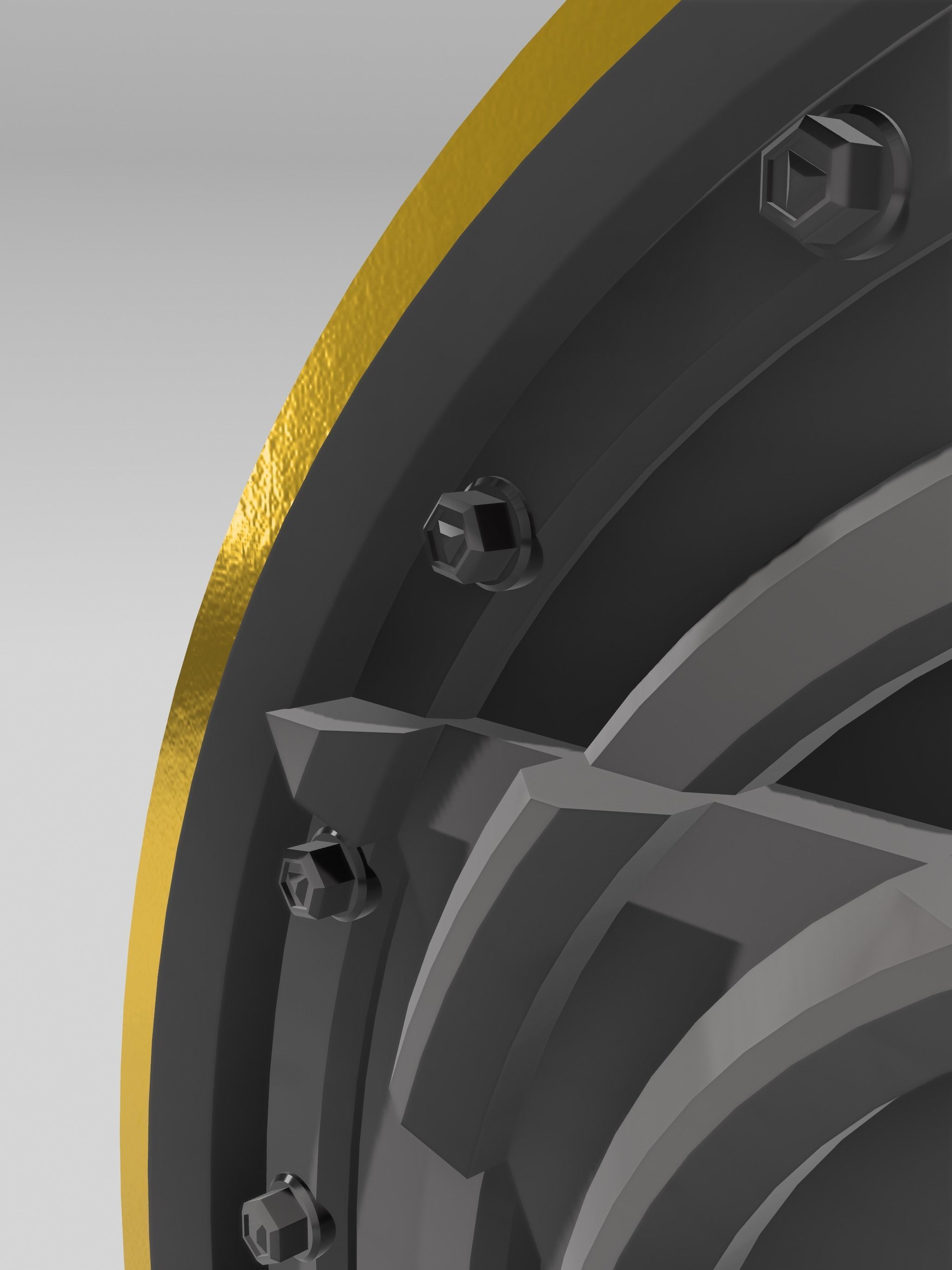 Heavy Duty Sci Fi Wheels and Tires or Tracks 3D model 3D printable ...