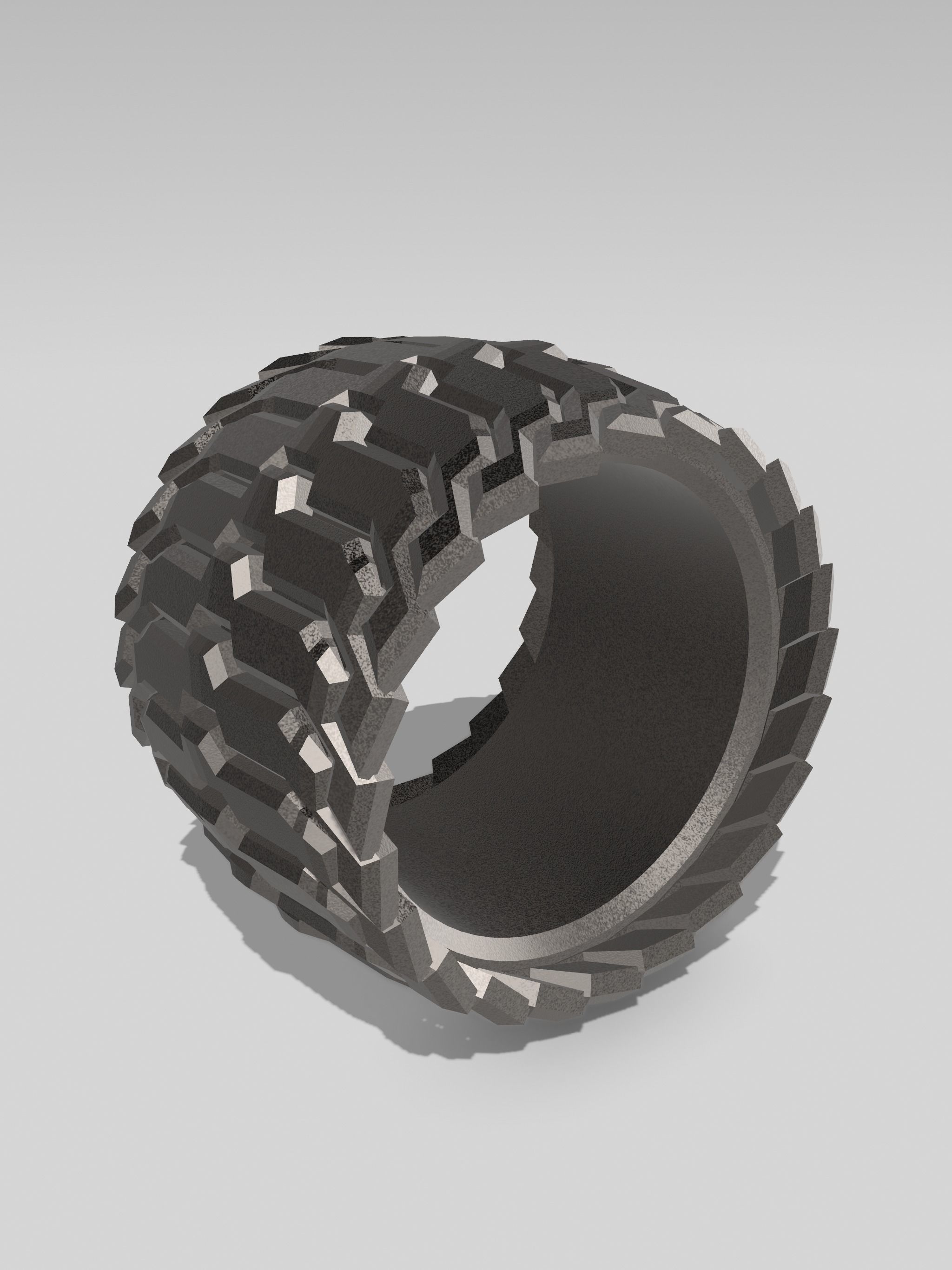 Heavy Duty Sci Fi Wheels and Tires or Tracks 3D model 3D printable ...