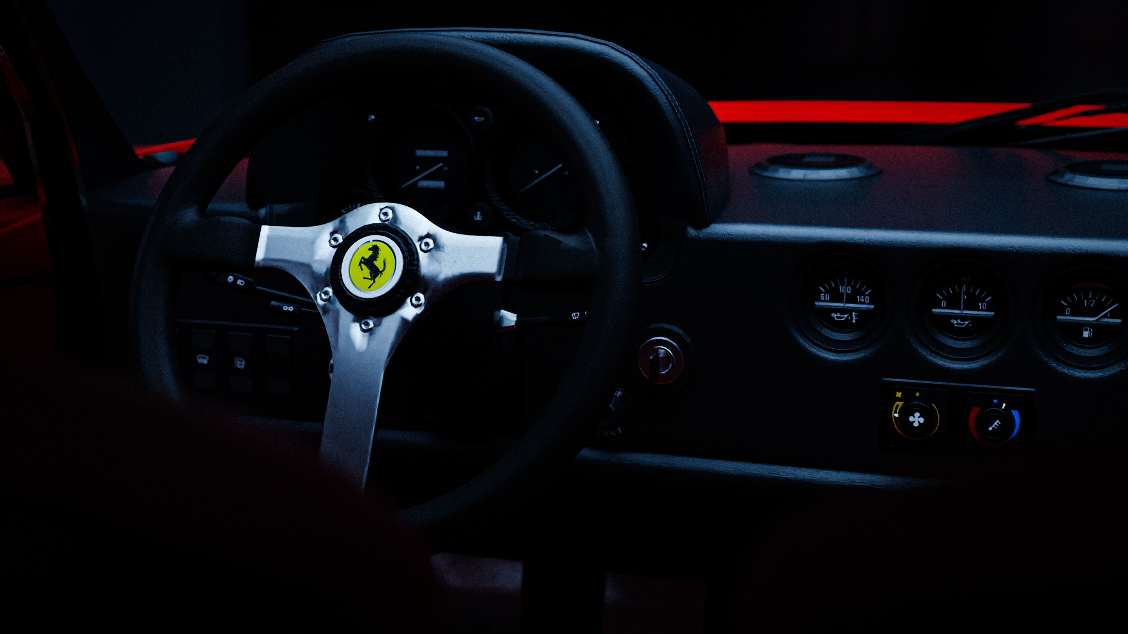 3D model Ferrari F40 VR / AR / low-poly | CGTrader