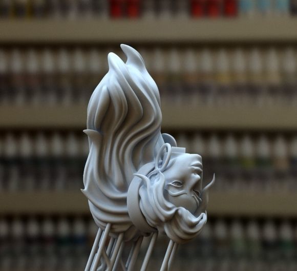 Esmeralda aladdin statue - jasmine 3D model 3D printable | CGTrader