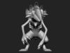 Pokemon - Lycanroc Midnight with 2 poses 3D model 3D printable | CGTrader
