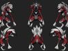 Pokemon - Lycanroc Midnight with 2 poses 3D model 3D printable | CGTrader