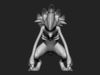 Pokemon - Lycanroc Midnight with 2 poses 3D model 3D printable | CGTrader