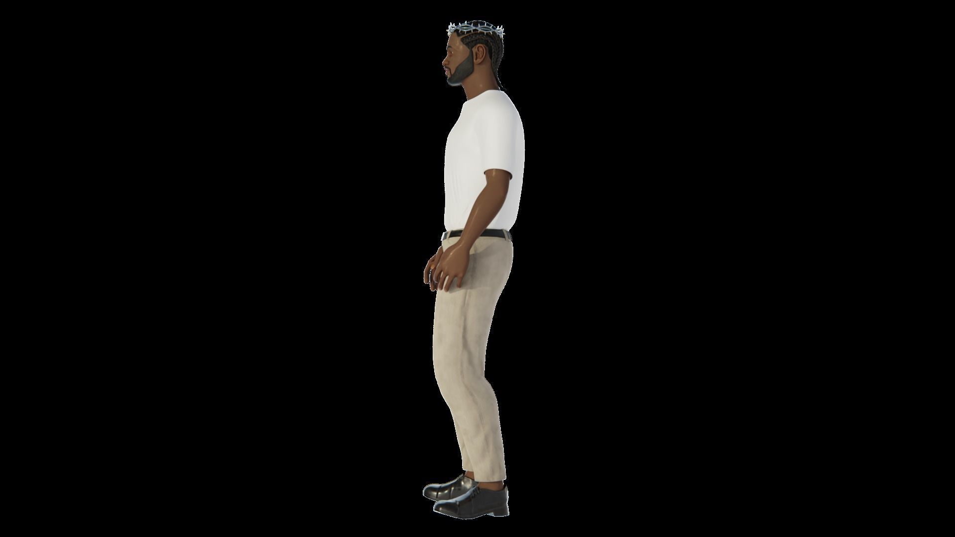 3D model Kendrick Lamar - Stylized VR / AR / low-poly | CGTrader