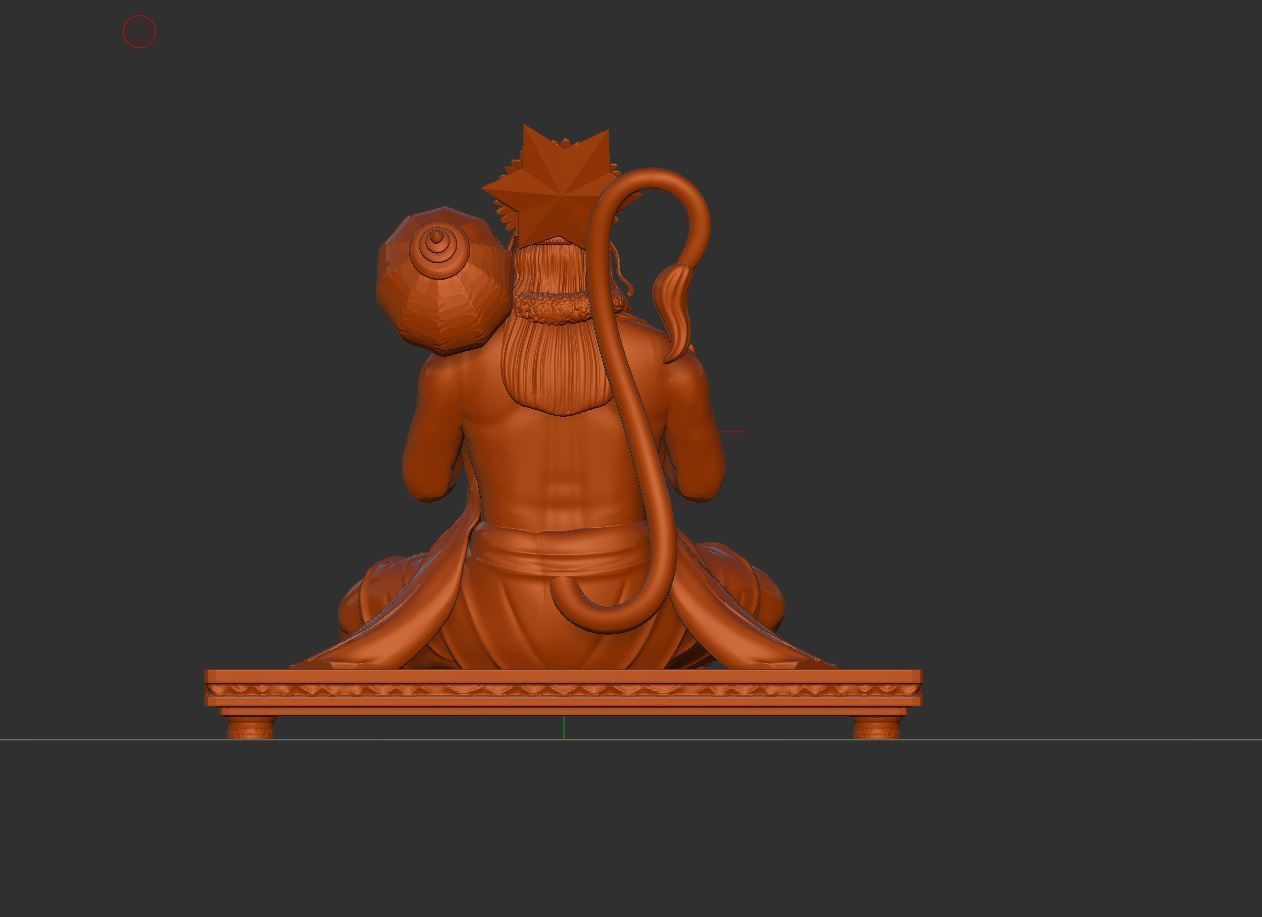 Hanuman 3D model 3D printable | CGTrader