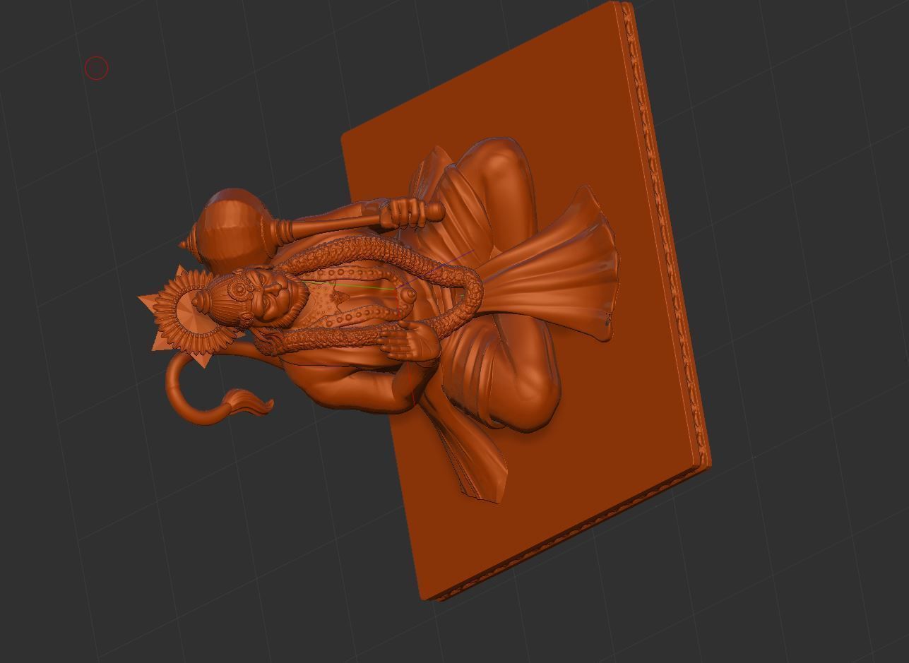 Hanuman 3D model 3D printable | CGTrader