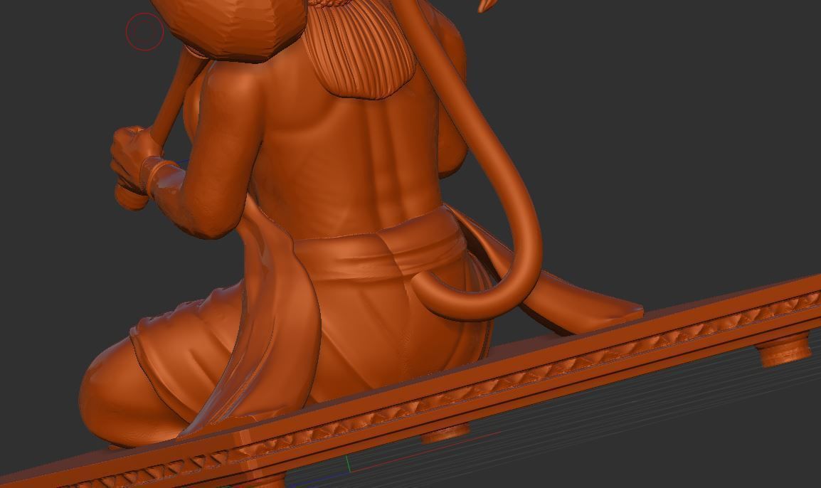 Hanuman 3D model 3D printable | CGTrader