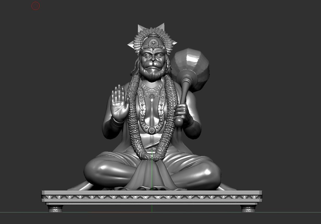 Hanuman 3D model 3D printable | CGTrader