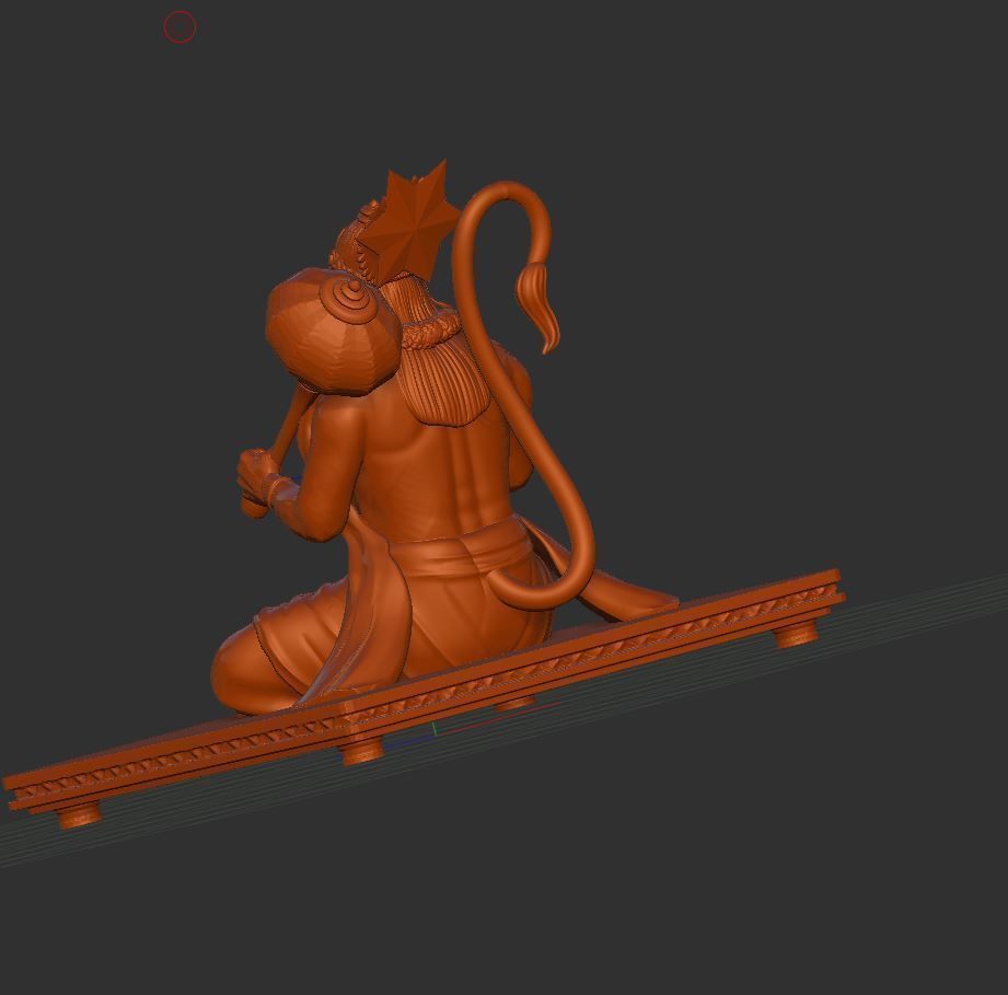 Hanuman 3D model 3D printable | CGTrader