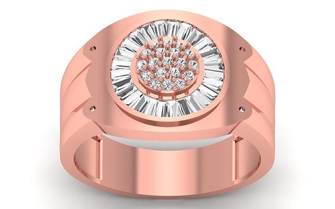 Solitaire Wedding Engagement Ring 3D model 3D printable | CGTrader