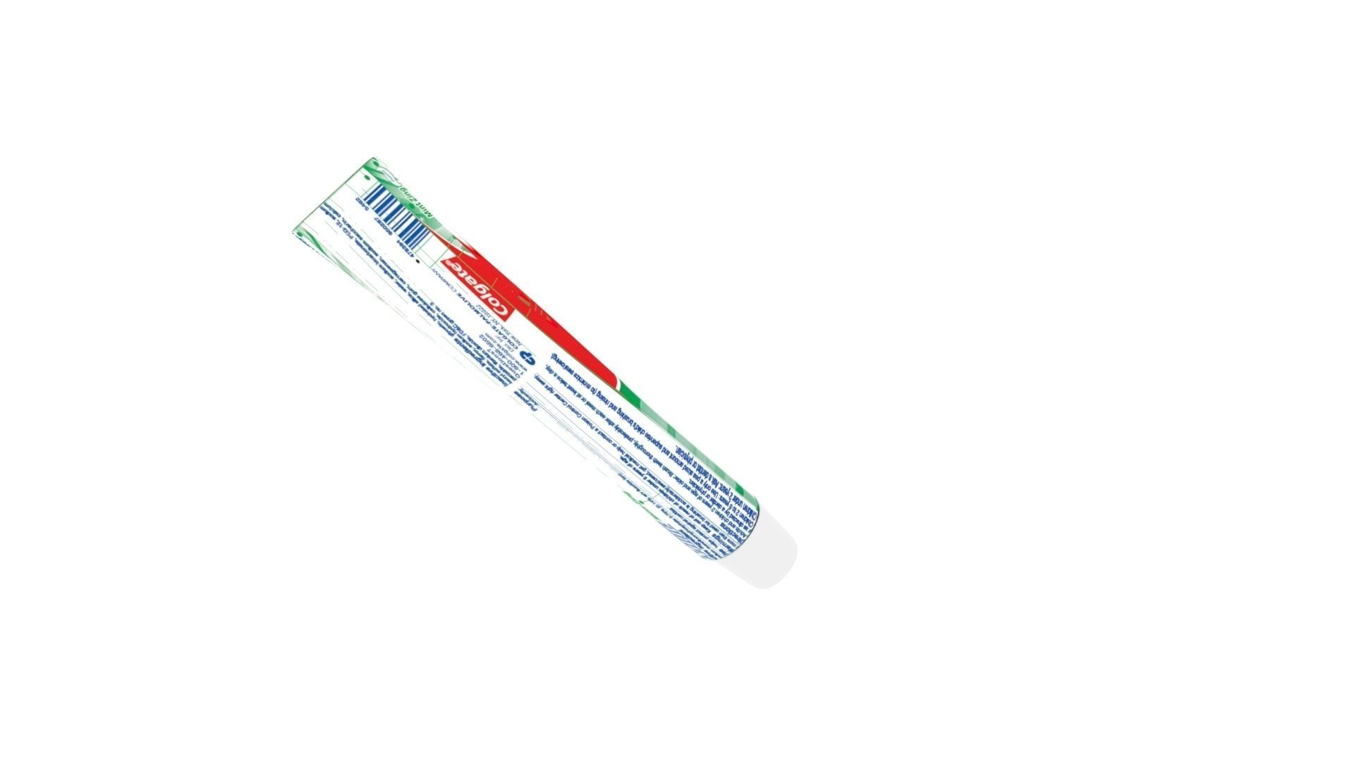 Colgate Toothpaste 3D model | CGTrader