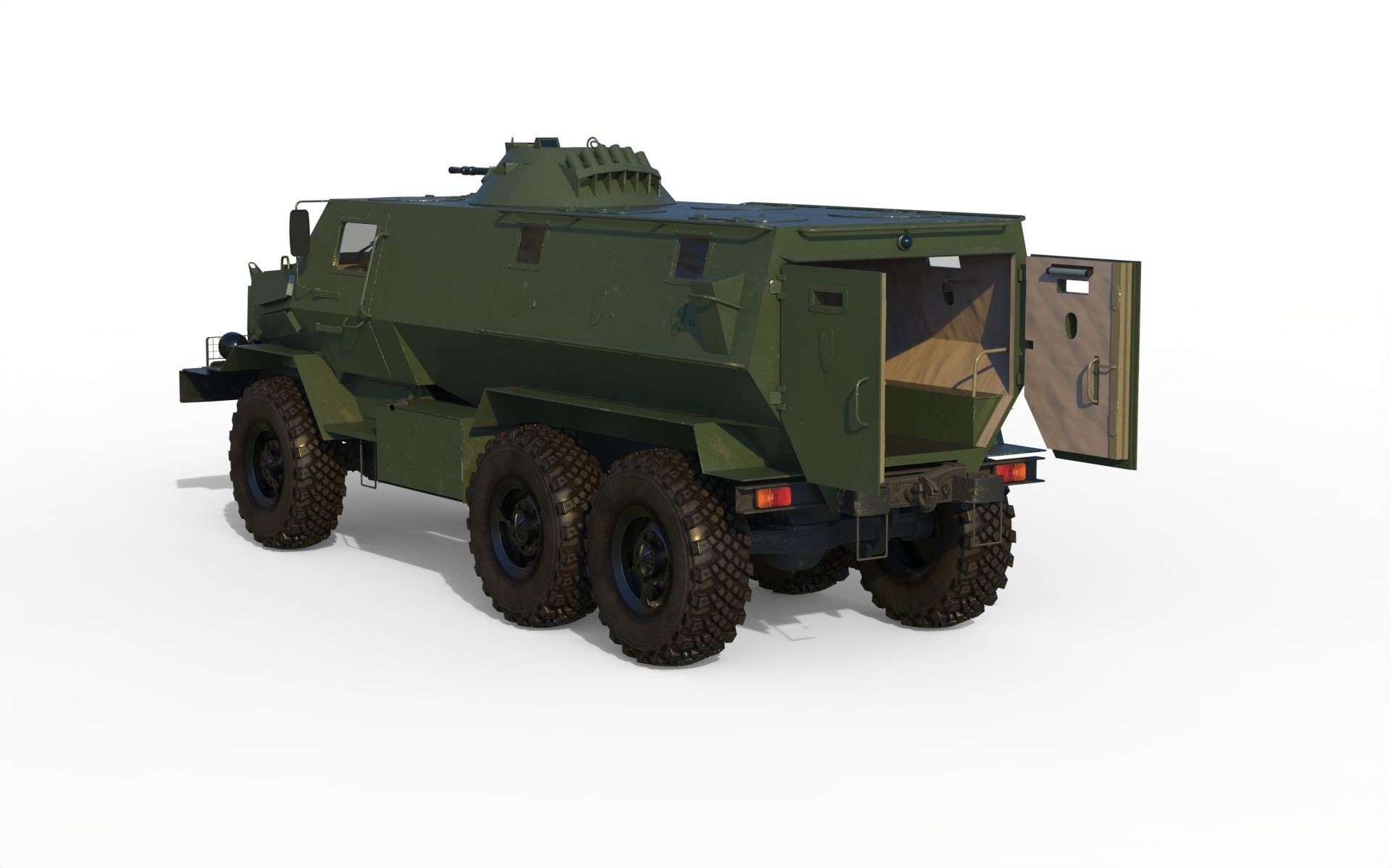 Ural Chekan MRAP Wagner PMC 3D model | CGTrader