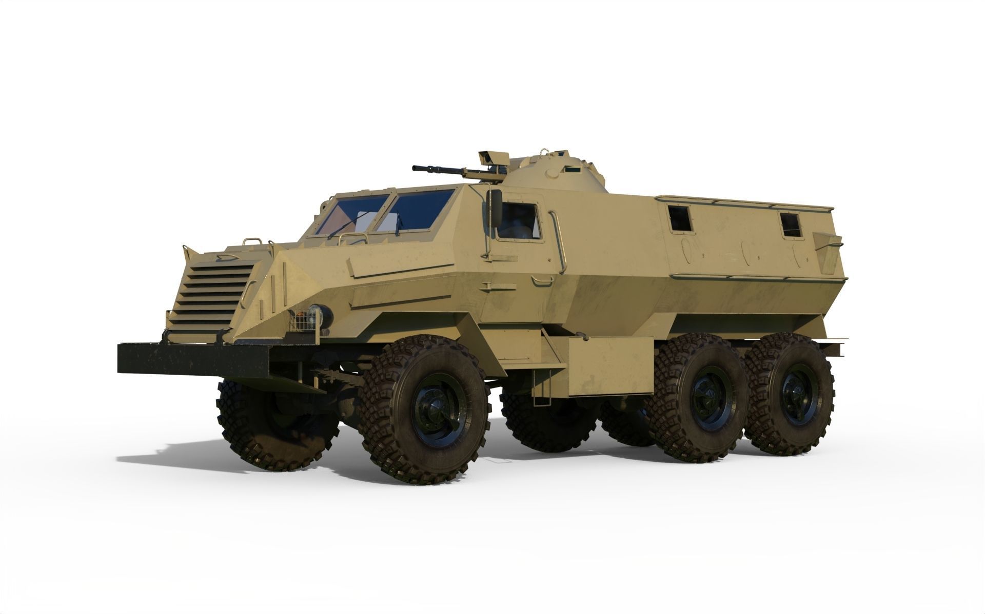 Ural Chekan MRAP Wagner PMC 3D model | CGTrader