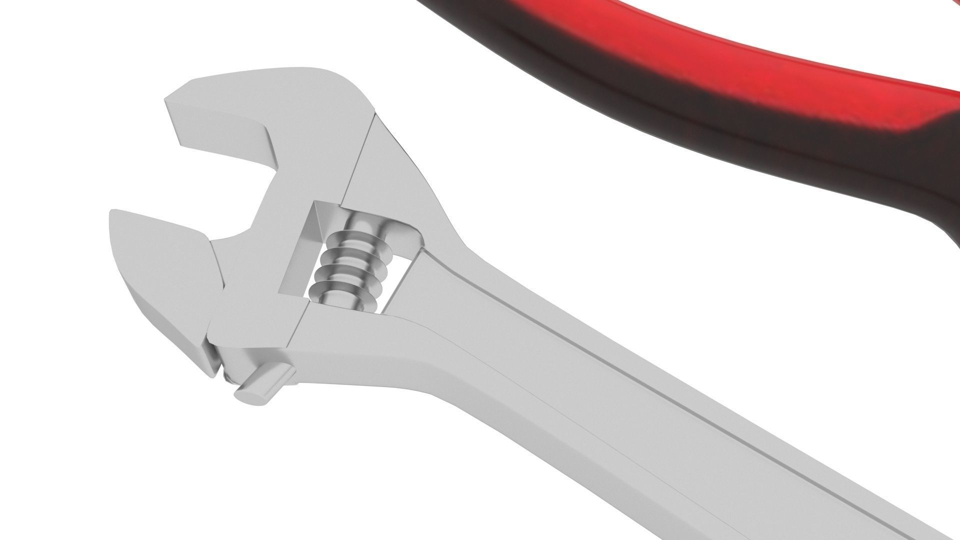 3 Piece Tools Set 3D model | CGTrader