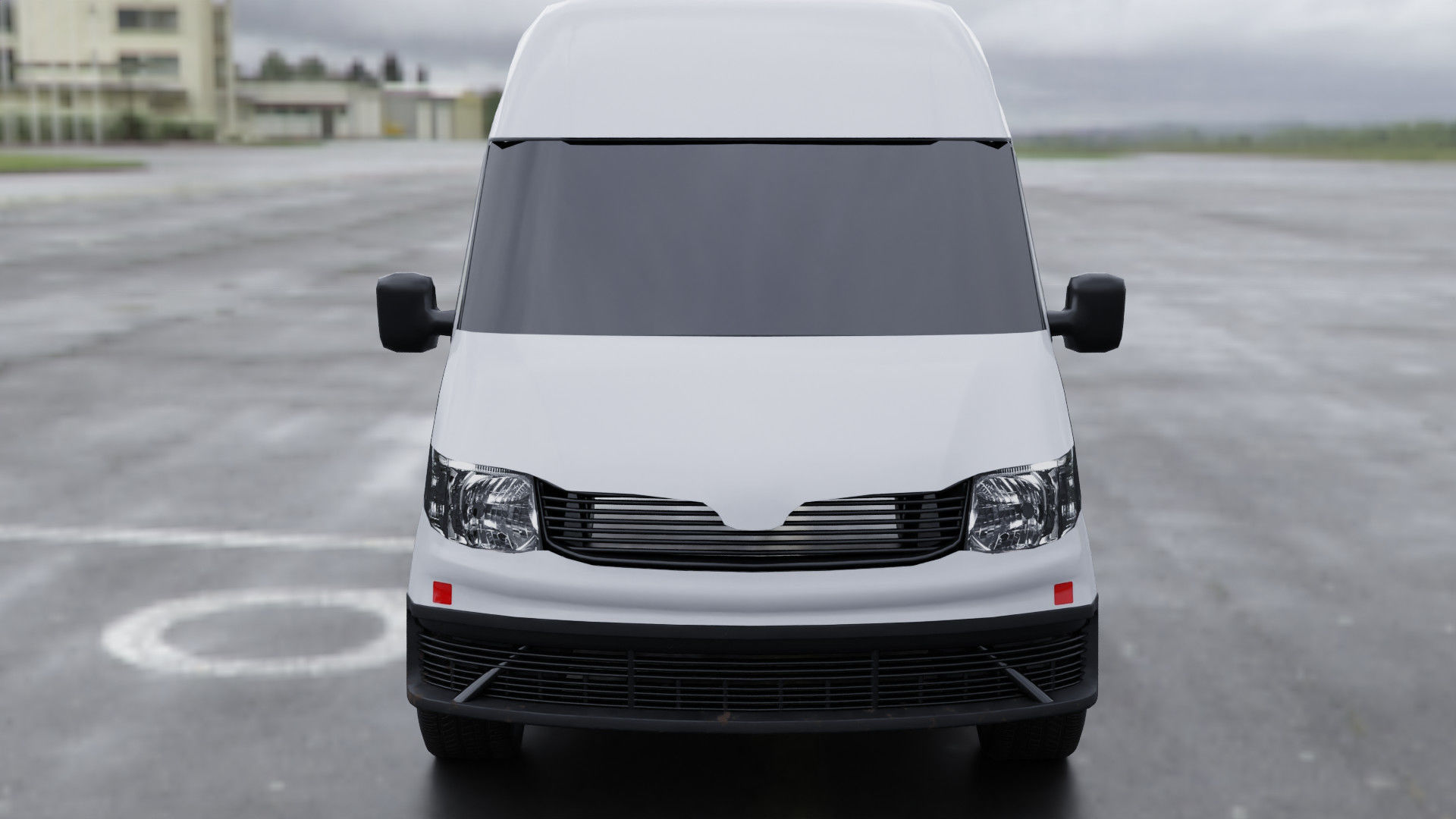 van car free VR / AR / low-poly 3D model | CGTrader