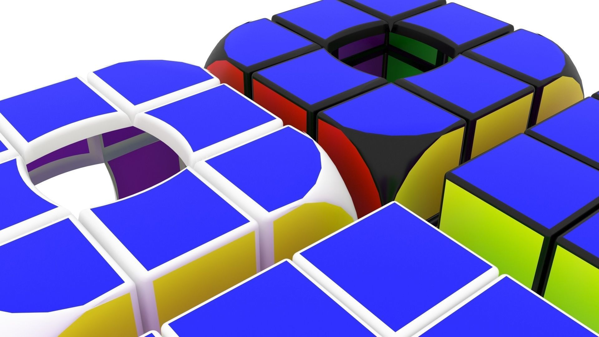 Void Cube 3D model | CGTrader