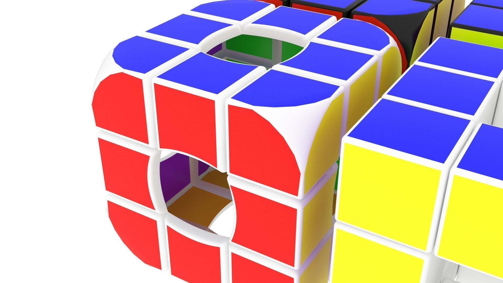 Void Cube 3D model | CGTrader