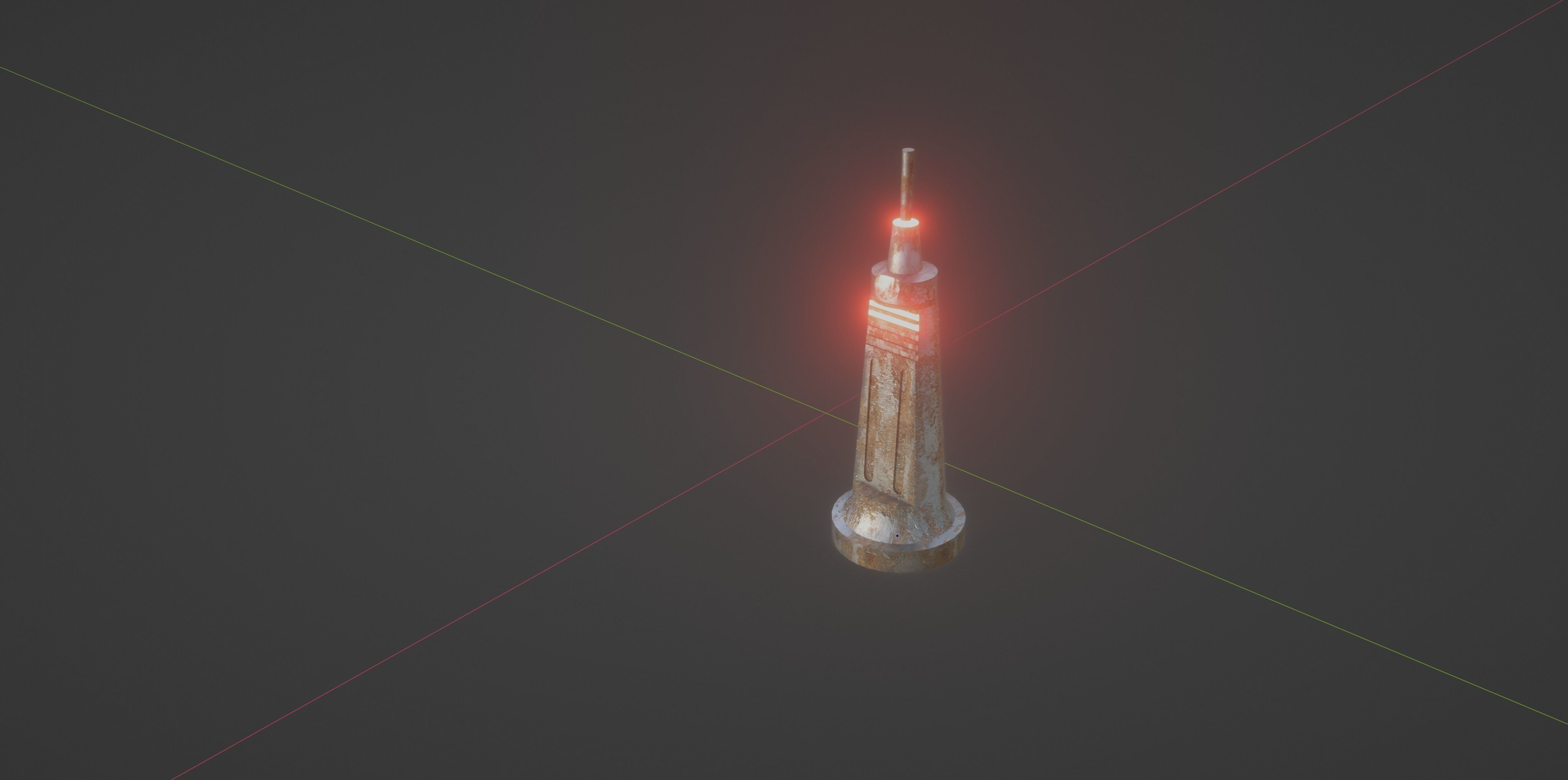 3D model 3d Low Poly Dark Concept Art Scene VR / AR / low-poly animated ...