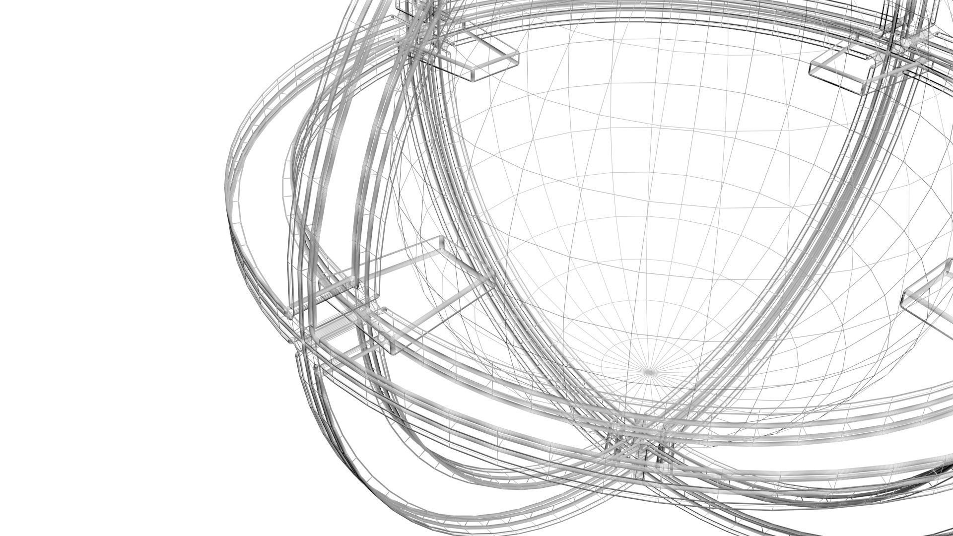 Orbit Cube 3D model | CGTrader