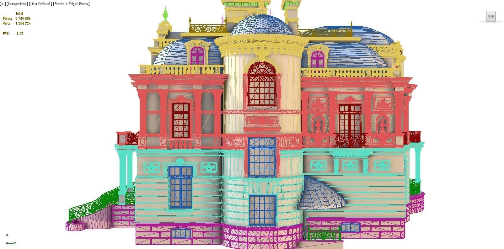 Classic House 3D model | CGTrader