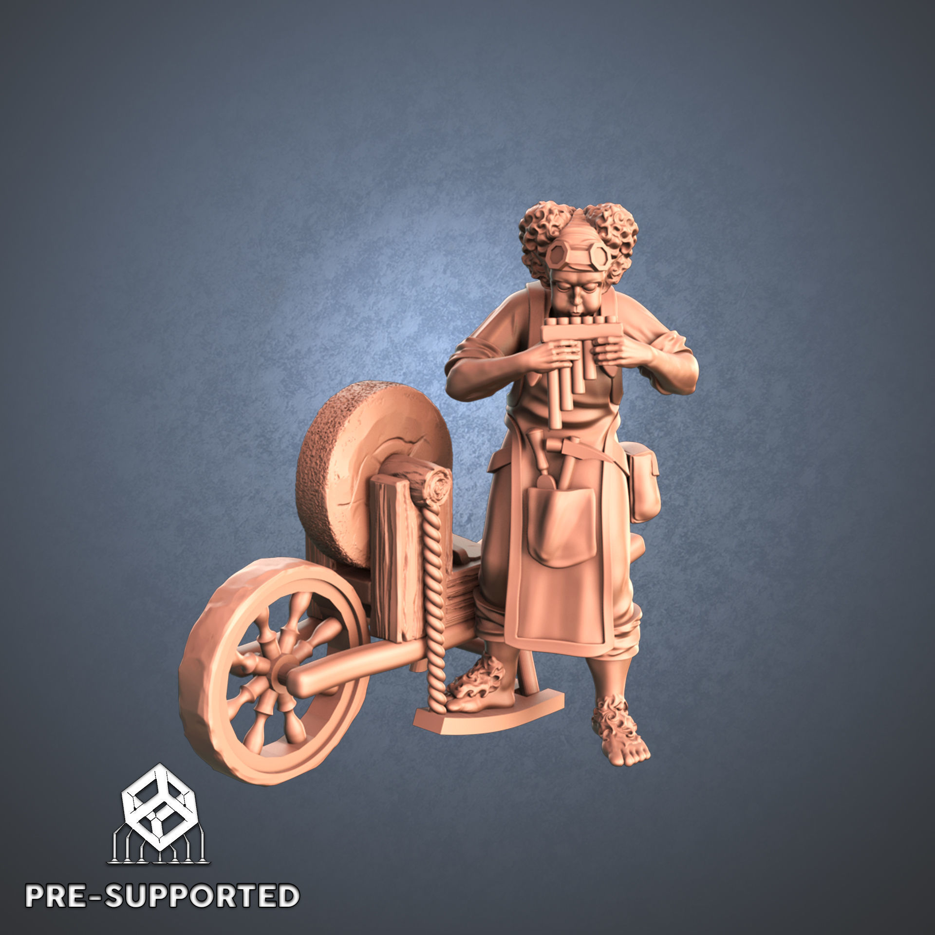 Halfling sharpener 3D model 3D printable | CGTrader