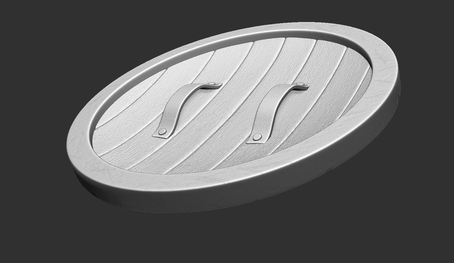 Viking Shield 3D model 3D printable | CGTrader