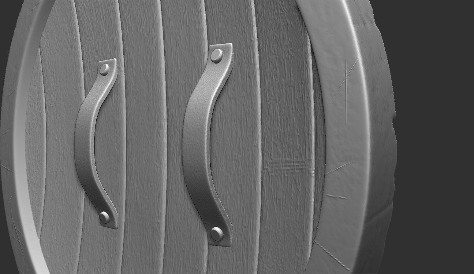 Viking Shield 3D model 3D printable | CGTrader