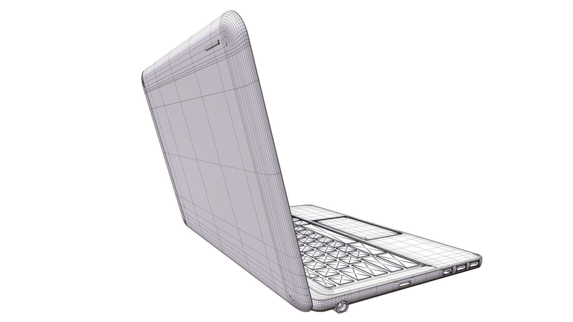 Dell Laptop 3D model | CGTrader