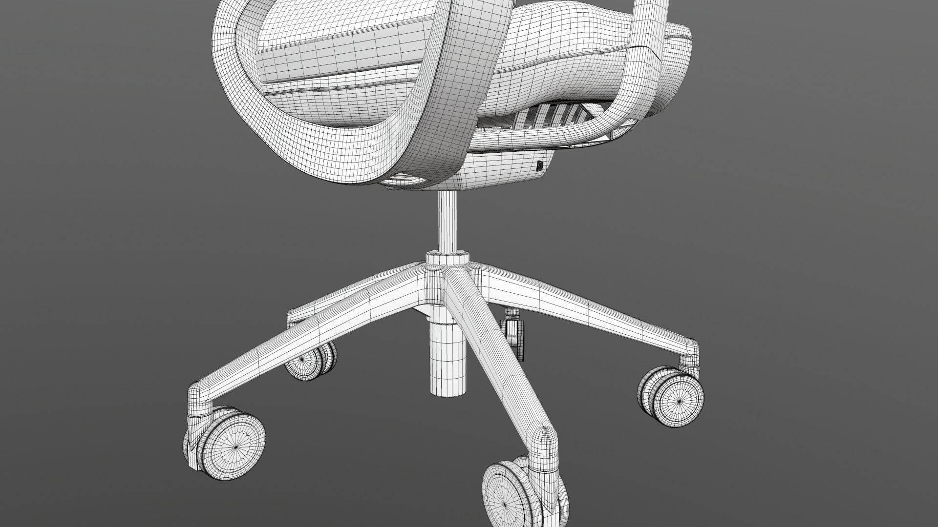 Motion High Back chair 3D model | CGTrader