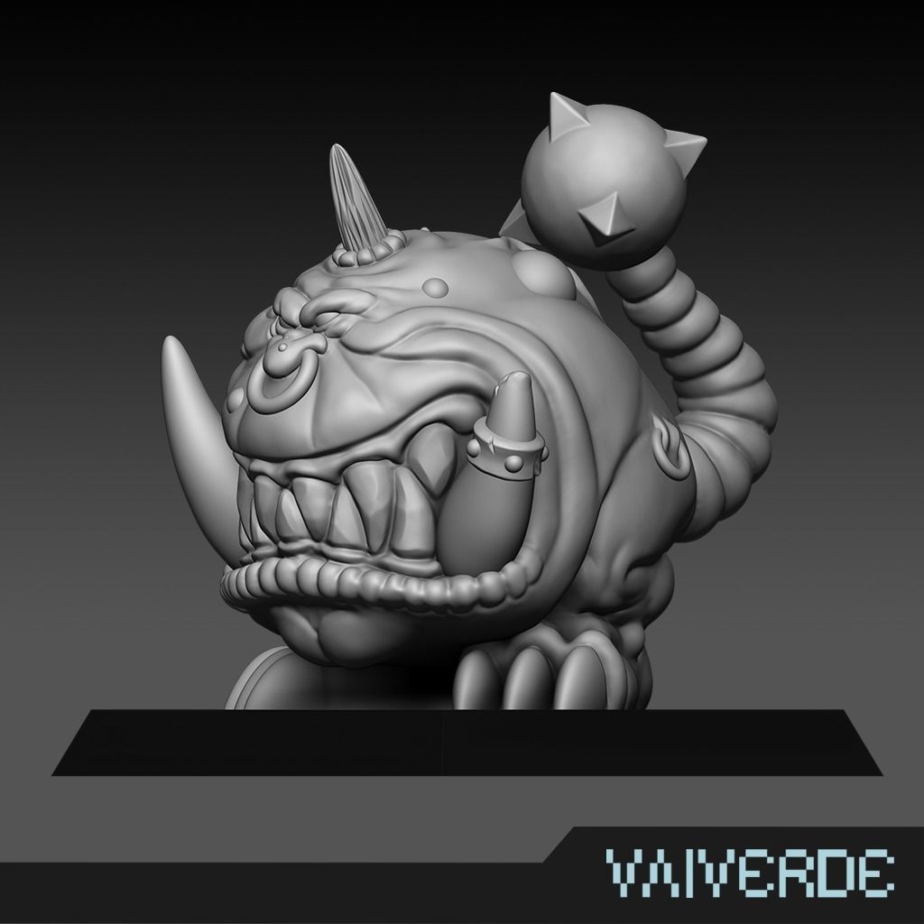 GIANT SQUIG 3D model 3D printable | CGTrader