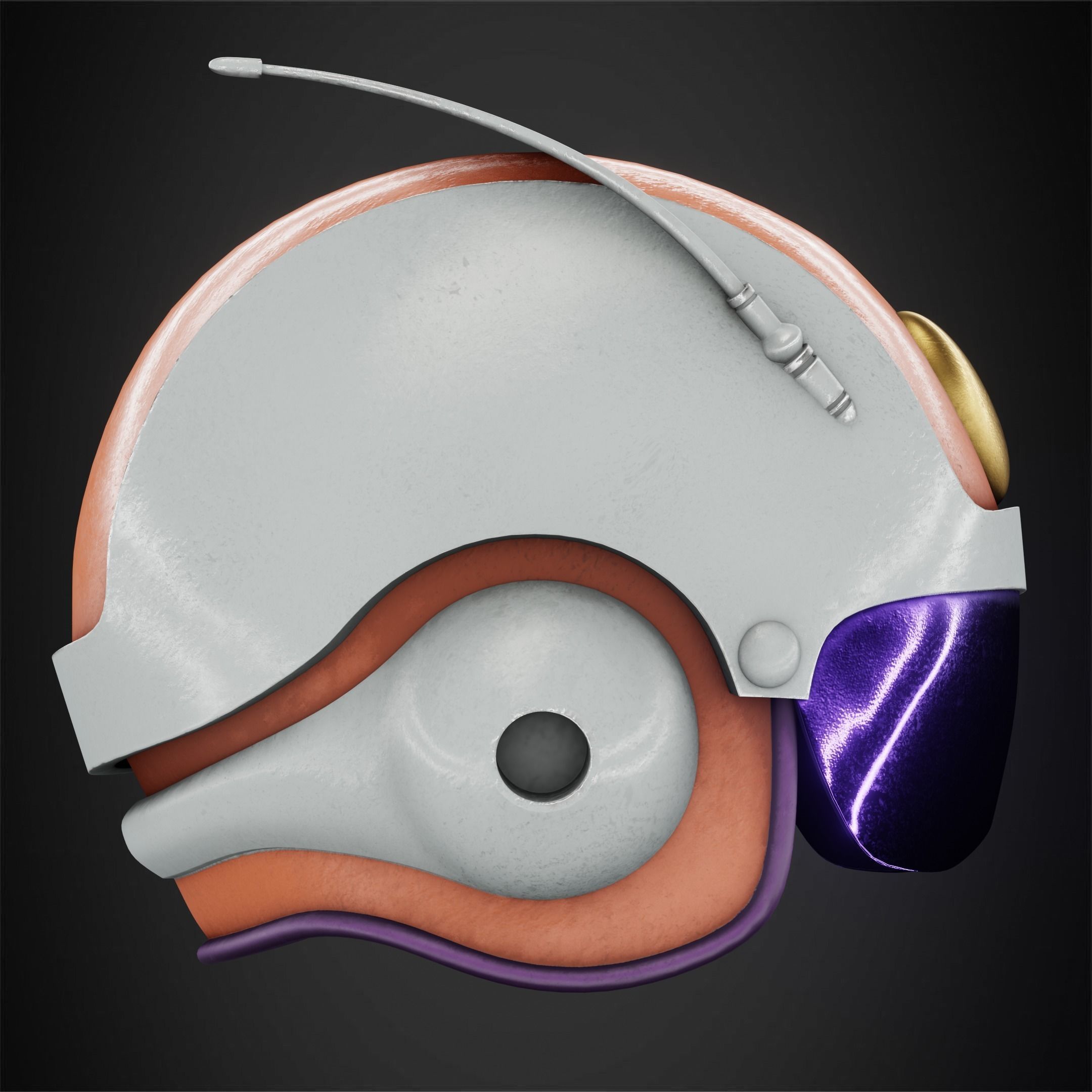 Great Saiyaman 2 Saiyagirl Helmet for Cosplay 3D model 3D printable ...