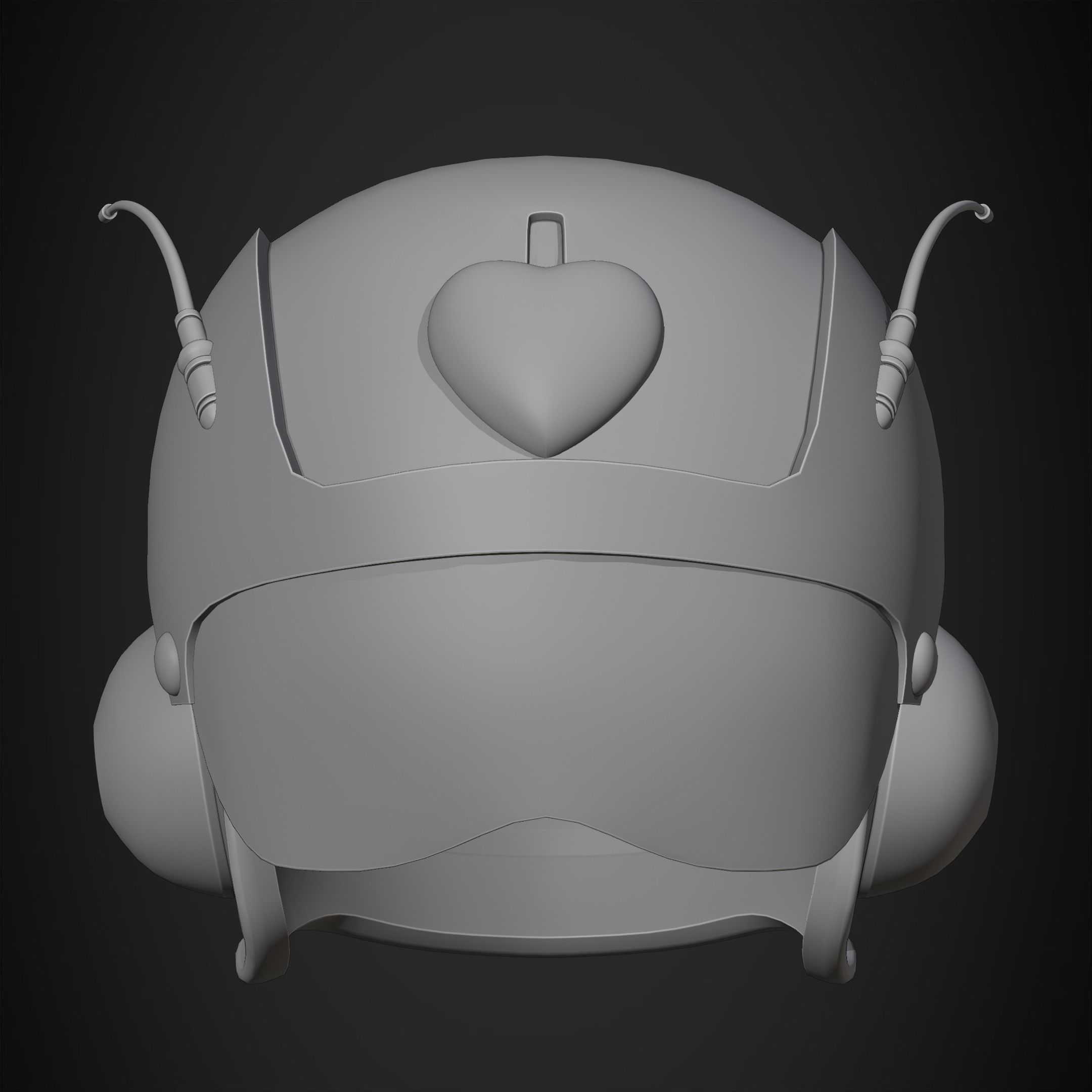 Great Saiyaman 2 Saiyagirl Helmet for Cosplay 3D model 3D printable ...