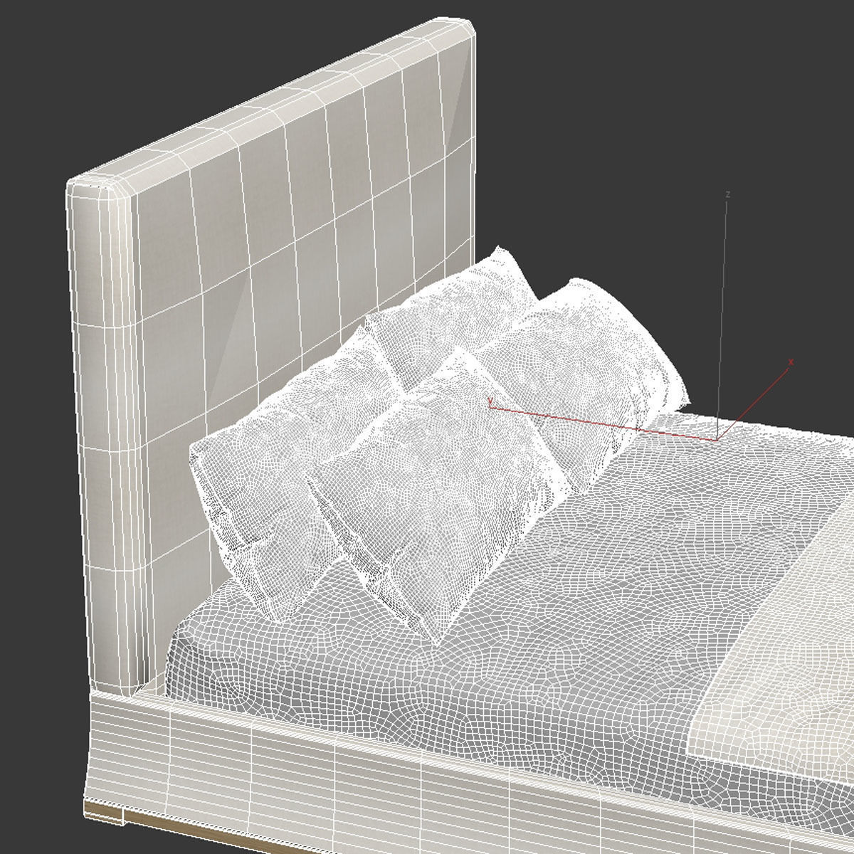 Dmitriy co Como Bed 3D model | CGTrader