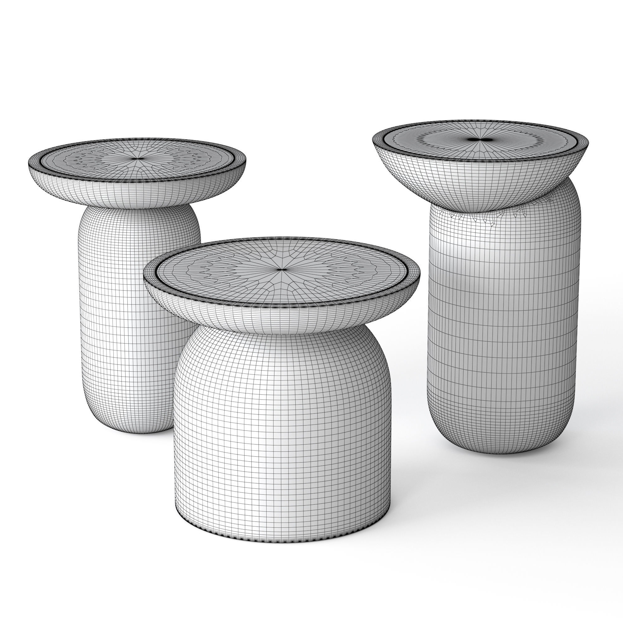 Sinca Mezcalitos tables 3D model | CGTrader