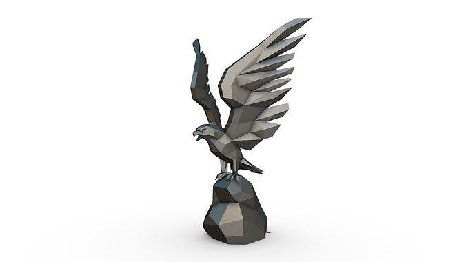 eagle figure 3D model 3D printable | CGTrader