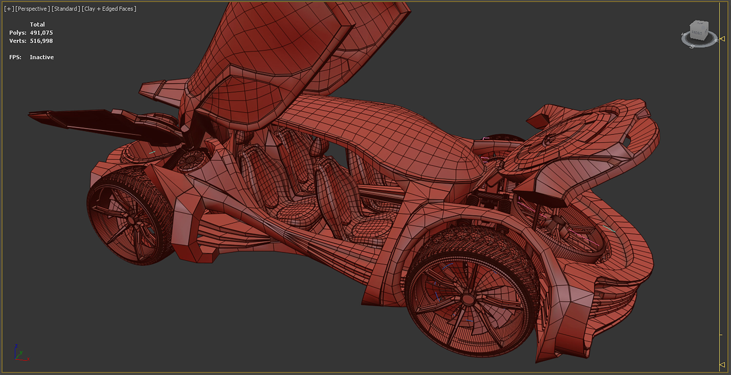 3D model 2022 TESLA HOVERCRAFT ROADRACER VR / AR / low-poly | CGTrader