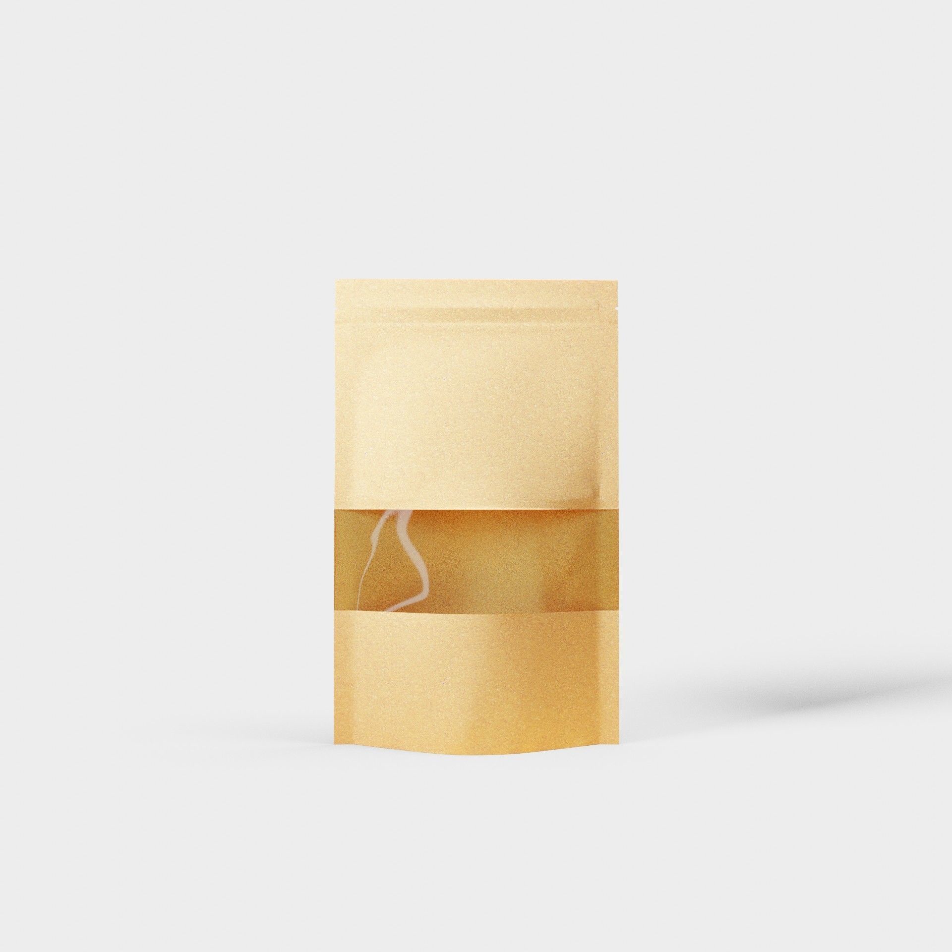 PACKAGING PACKSHOT - craft pocket bag - READY TO USE 3D model animated ...