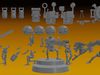 SERVOCORE ALL FACTIONS - ASSISTANT DROID SQUAD -IN PARTS- 28mm 3D model ...