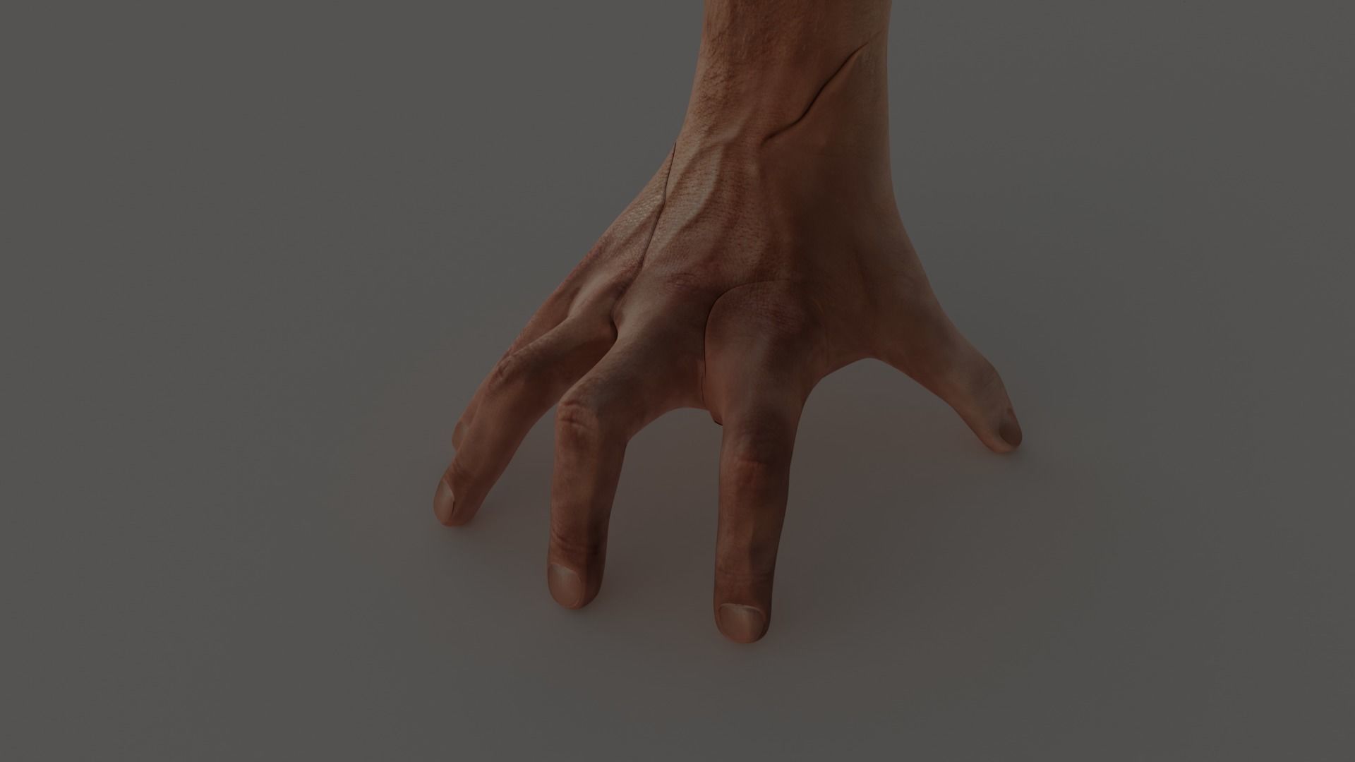 3D model THING from the 2022 Netflix series Wendesday Low poly 3d model ...