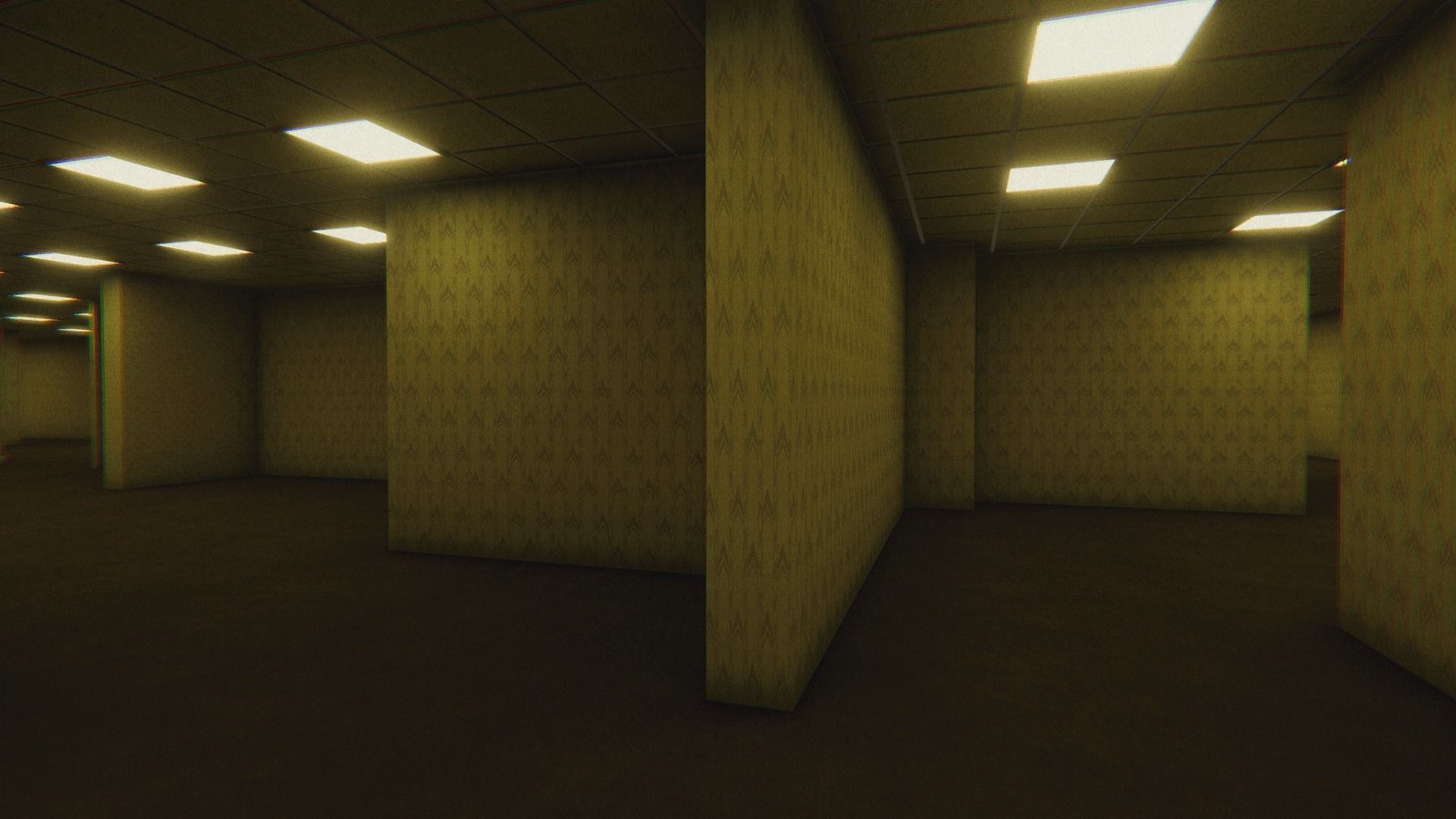 3D model The Backrooms backroom VR / AR / low-poly | CGTrader